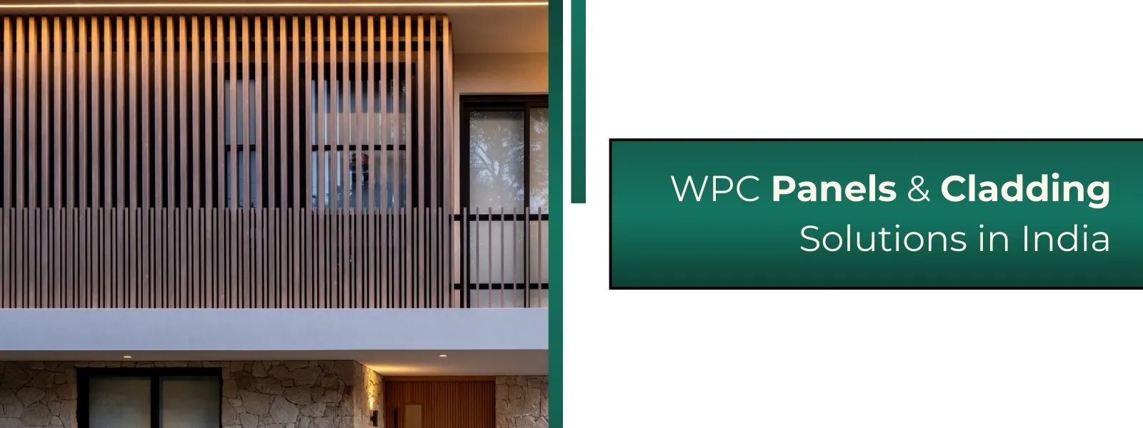 WPC Panels & Cladding in India | Exterior & Interior Solutions