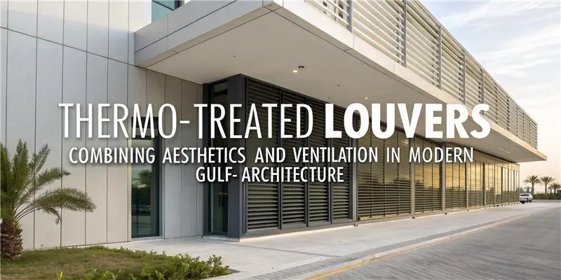Thermo-Treated Louvers: Combining Aesthetics and Ventilation in Modern ...